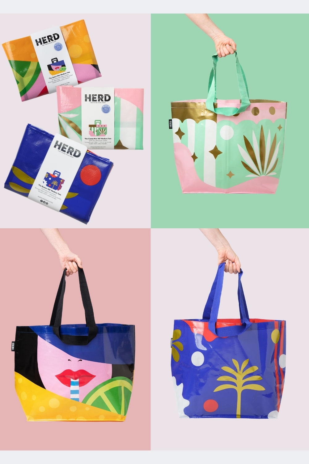Medium Tote Bag Medley Bundle – Herd Bags